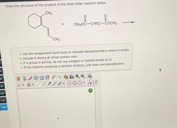 Solved Draw the structure of the product of the Diels-Alder | Chegg.com