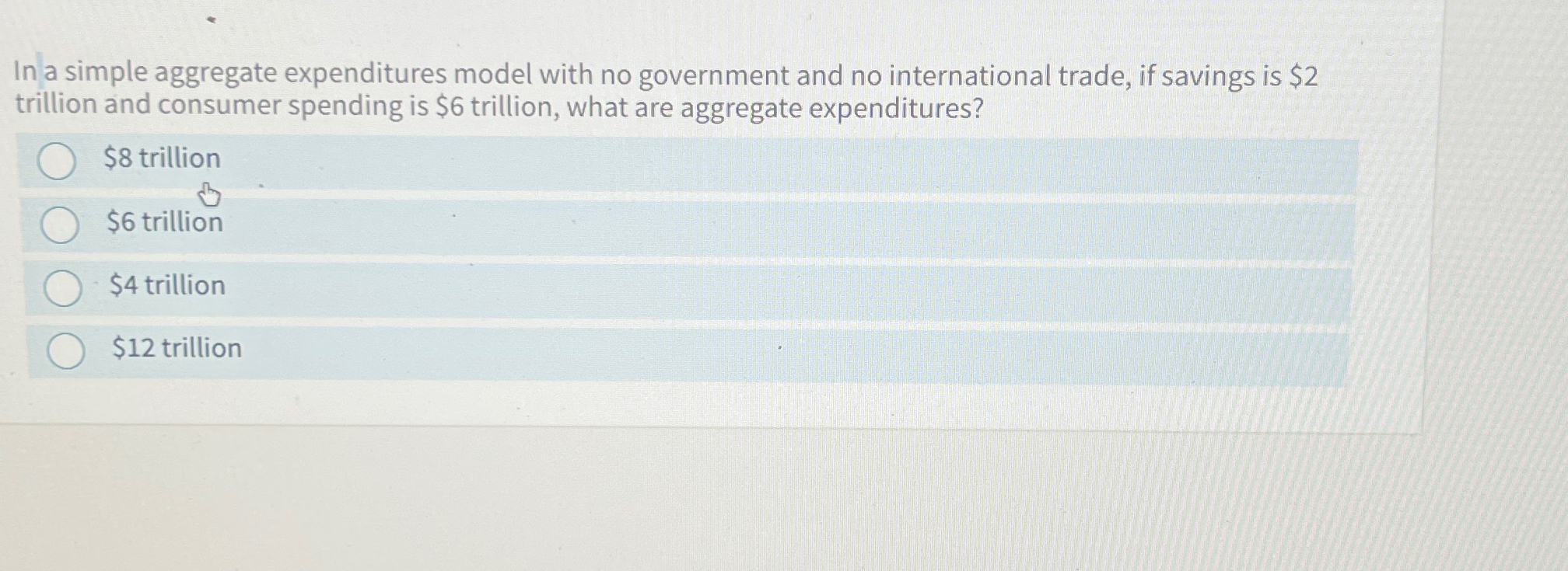 Solved In a simple aggregate expenditures model with no | Chegg.com