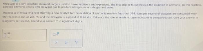 Solved Calculate reaction rate of one reactant from another | Chegg.com