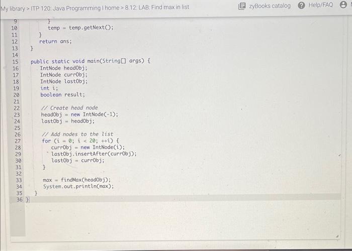 Solved Java// please use the code provided. I have already | Chegg.com