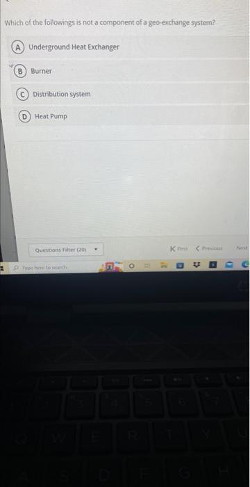 Solved Which of the followings is not a component of | Chegg.com