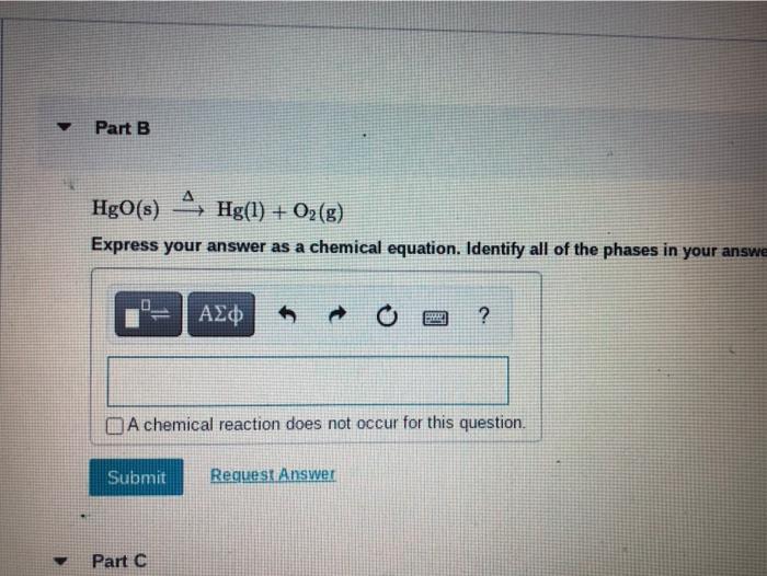 Solved Part A N2(g) + O2(g) +NO2(g) Express your answer as a | Chegg.com