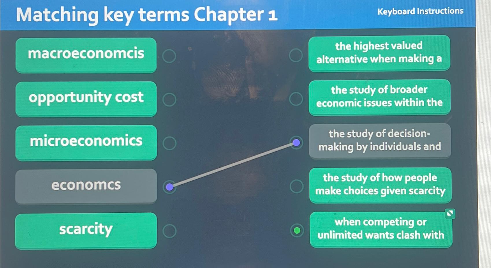 Solved Matching key terms Chapter 1Keyboard | Chegg.com