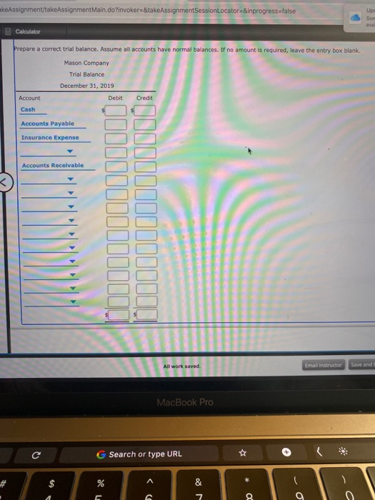 Solved Brief Exercise 2-34 Preparing a Trial Balance The | Chegg.com