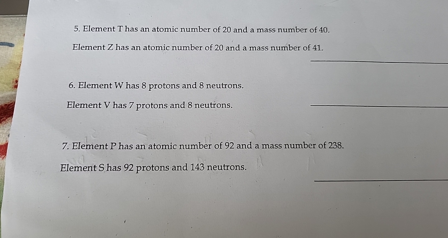 Solved Element T ﻿has an atomic number of 20 ﻿and a mass | Chegg.com
