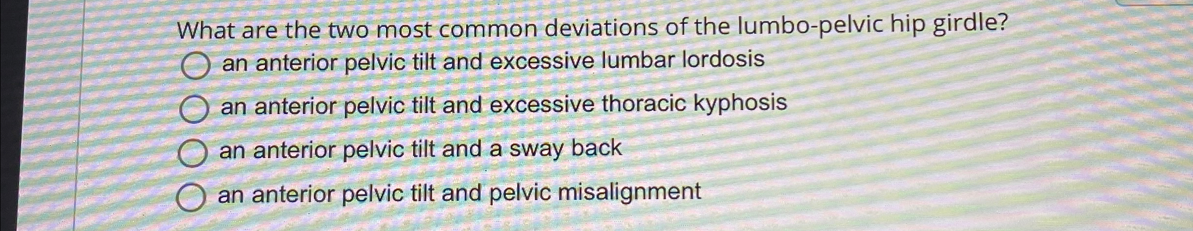 Solved What are the two most common deviations of the | Chegg.com