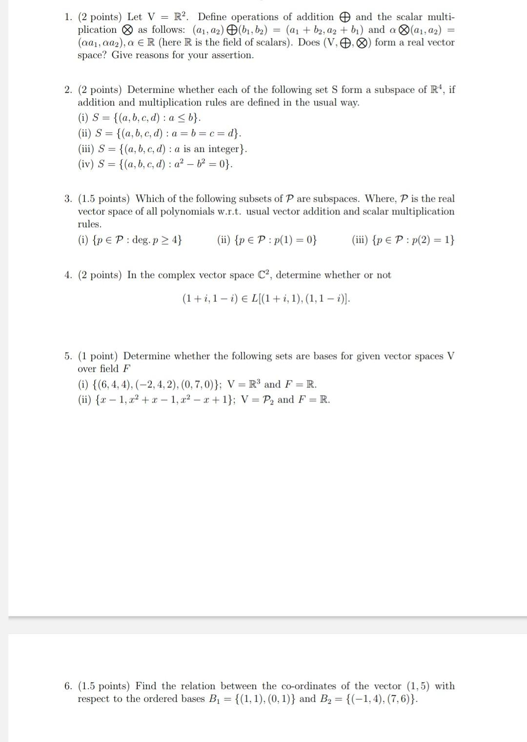 Solved answer all 6 questions correctly, need correct | Chegg.com