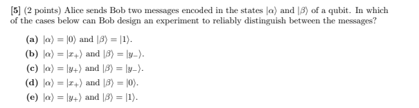 Solved for each statement below indicate whether it is true | Chegg.com