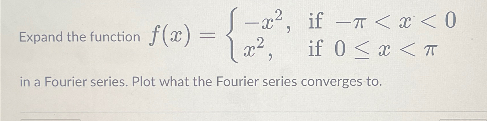 Solved Expand the function | Chegg.com