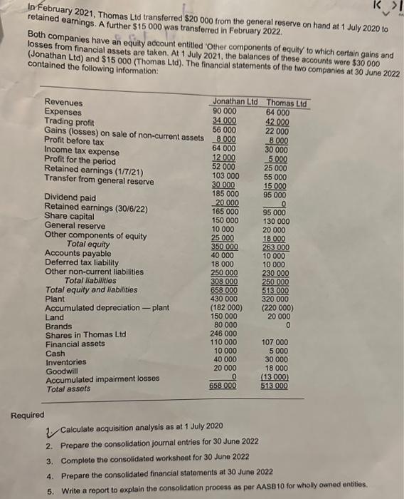 Solved Topic: Consolidated worksheet, consolidated financial | Chegg.com