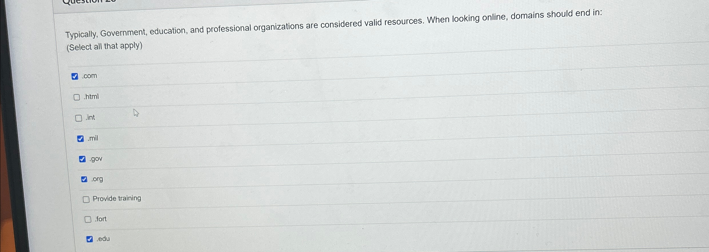 Solved Typically, Government, education, and professional | Chegg.com