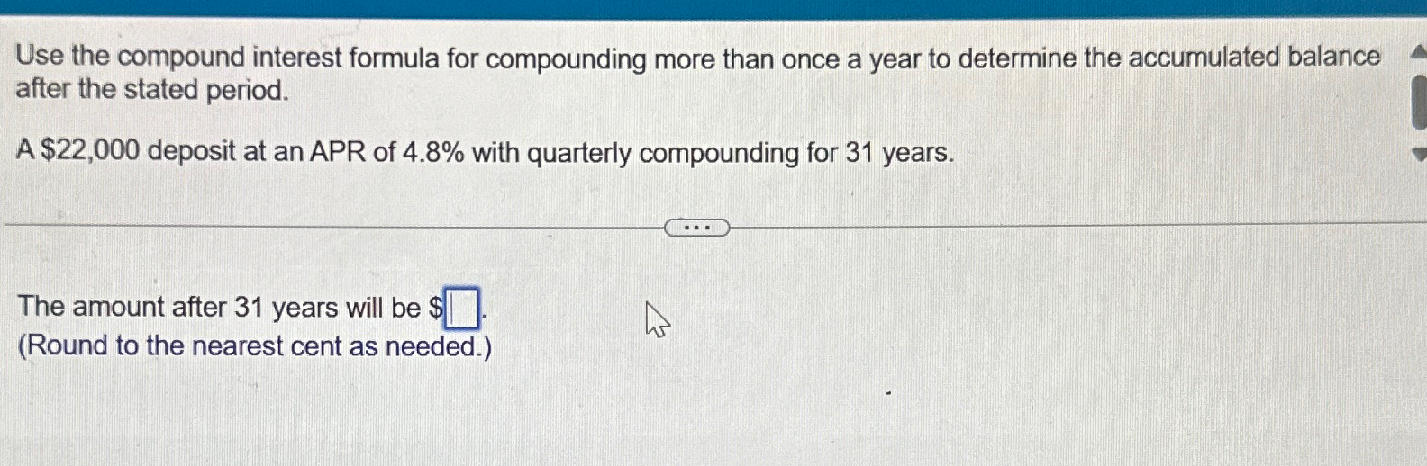 Solved Use the compound interest formula for compounding | Chegg.com