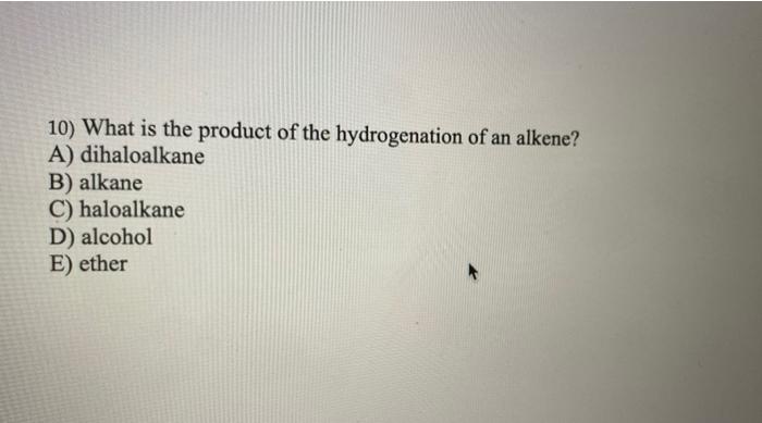 Solved 8) Draw the major product of the following reaction: | Chegg.com
