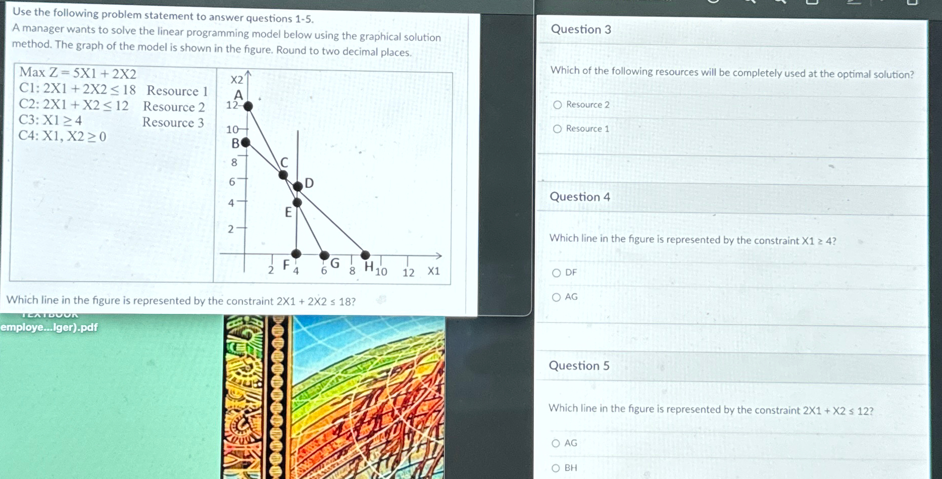 Solved Use the following problem statement to answer | Chegg.com
