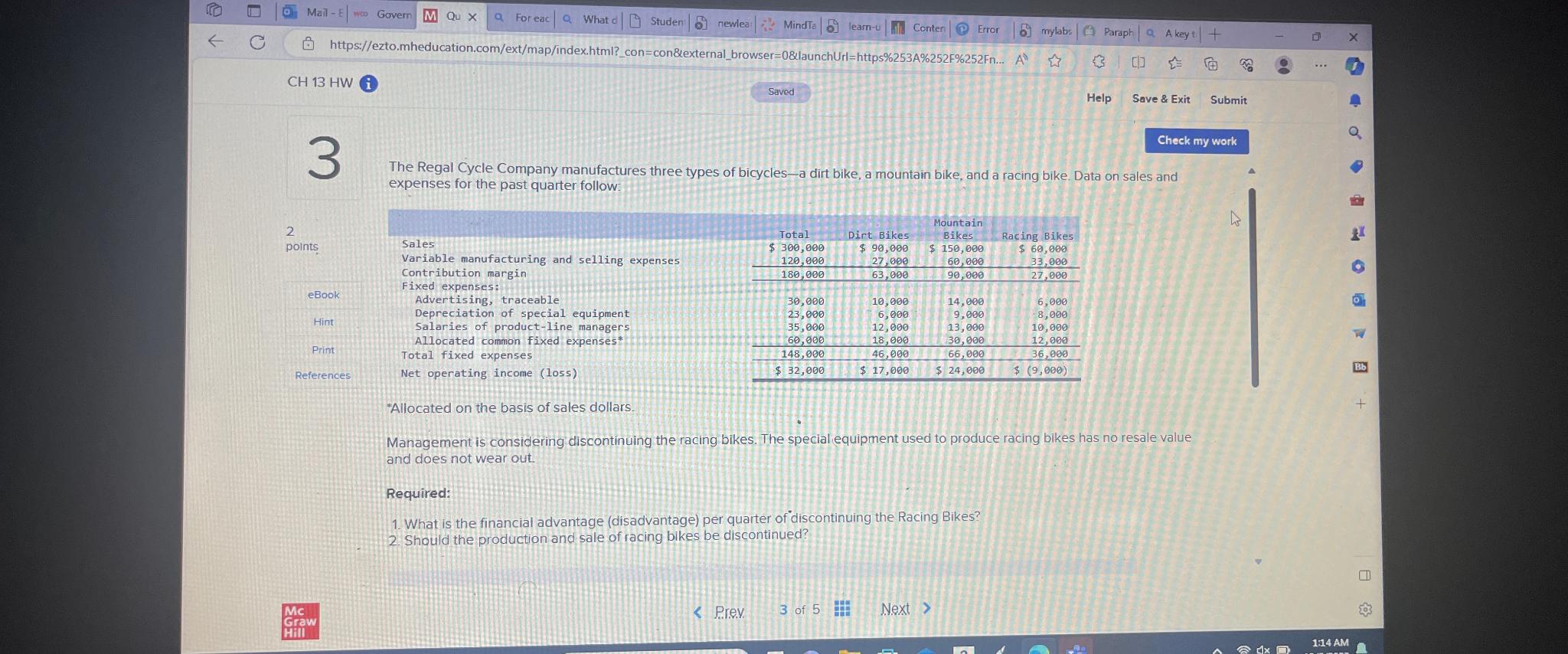 Solved Check my work32 ﻿pointseBook Hint Print ReferencesThe | Chegg.com