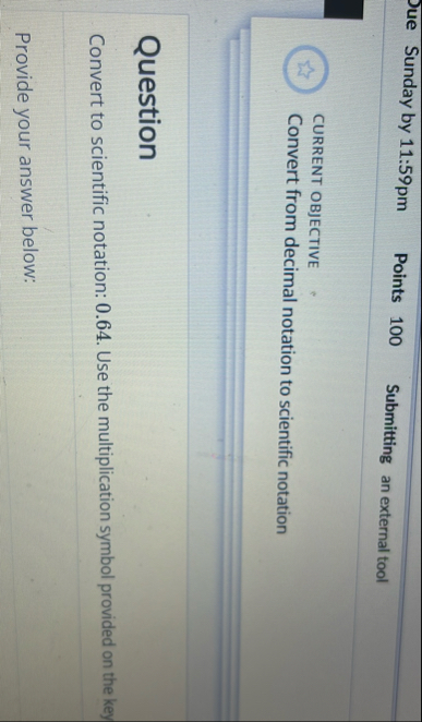 Solved Sunday by 11:59pmPoints 100Submitting an external | Chegg.com