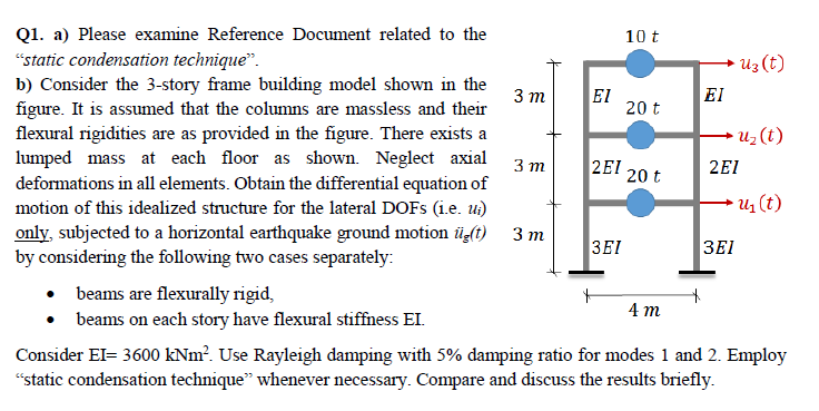 Solved Q1. ﻿a) ﻿Please examine Reference Document related to | Chegg.com