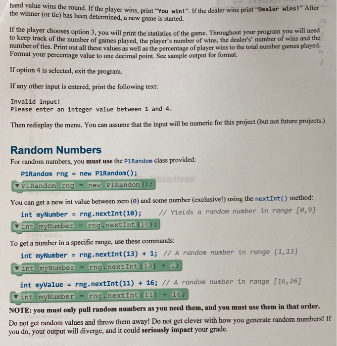 Overview In this project students will simulate a | Chegg.com