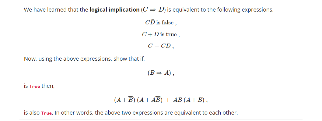 Solved We have learned that the logical implication (C=>D) | Chegg.com