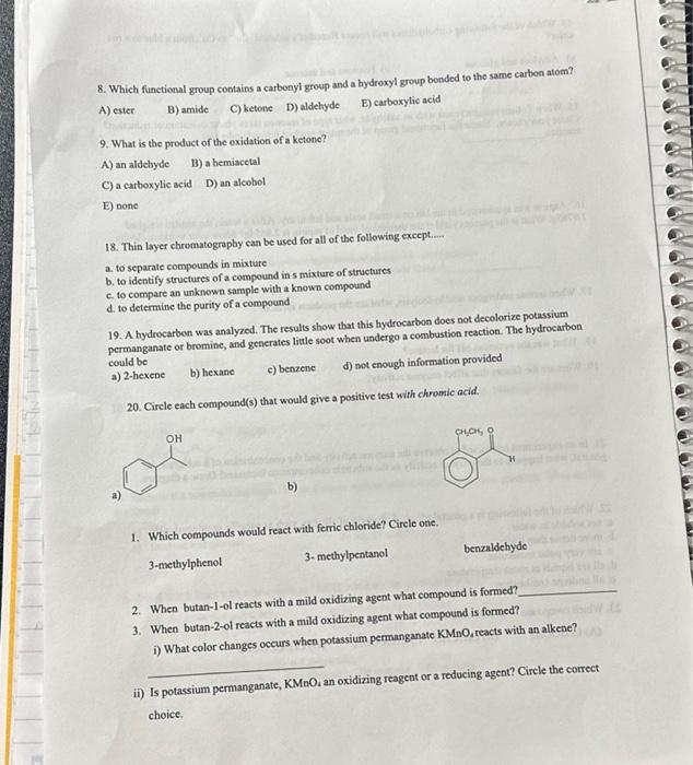 Assignment Names: 1. Give an example of a | Chegg.com