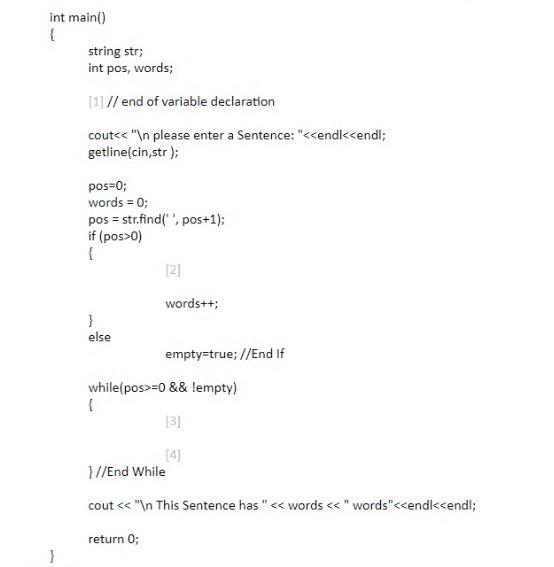 Solved To make the following program on C++ run correctly | Chegg.com