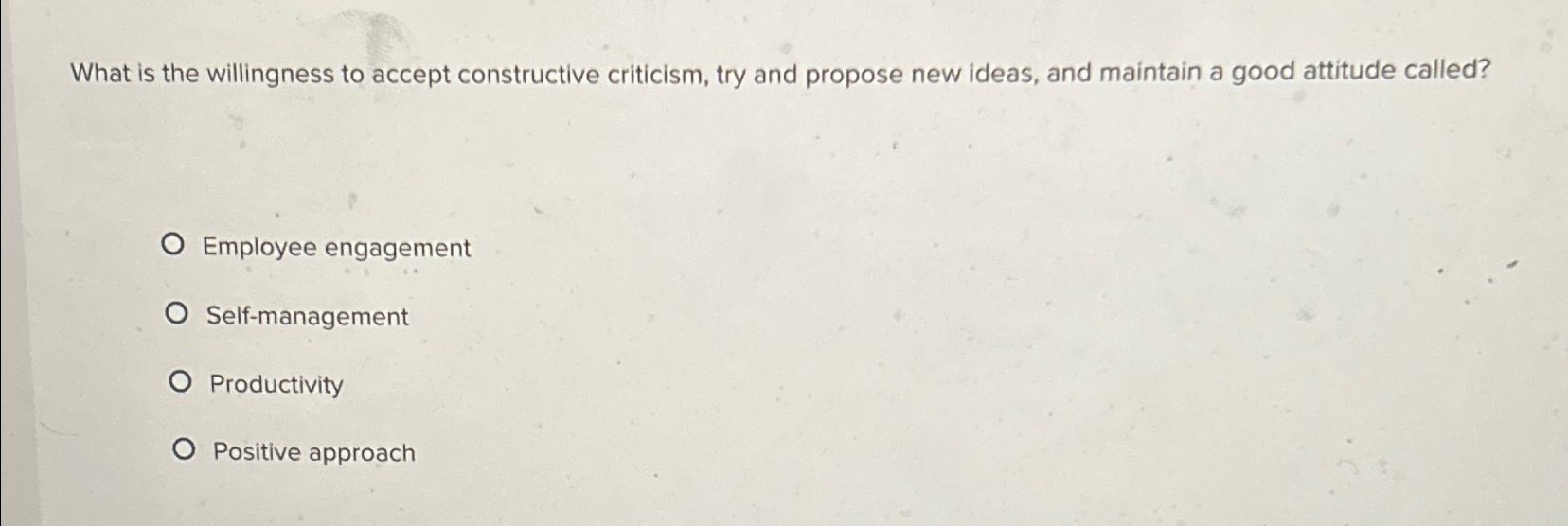 Solved What is the willingness to accept constructive | Chegg.com