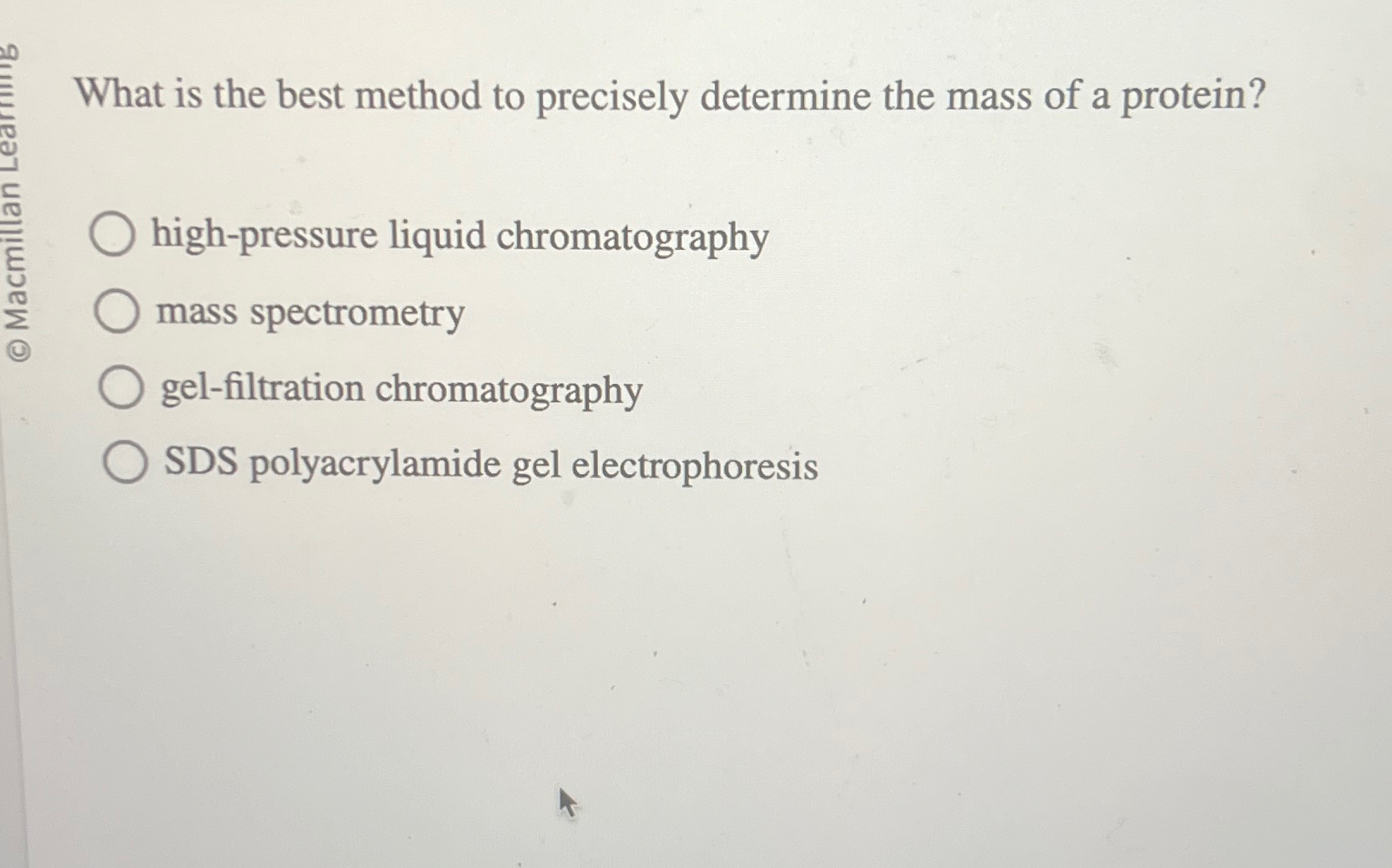 Solved What is the best method to precisely determine the | Chegg.com