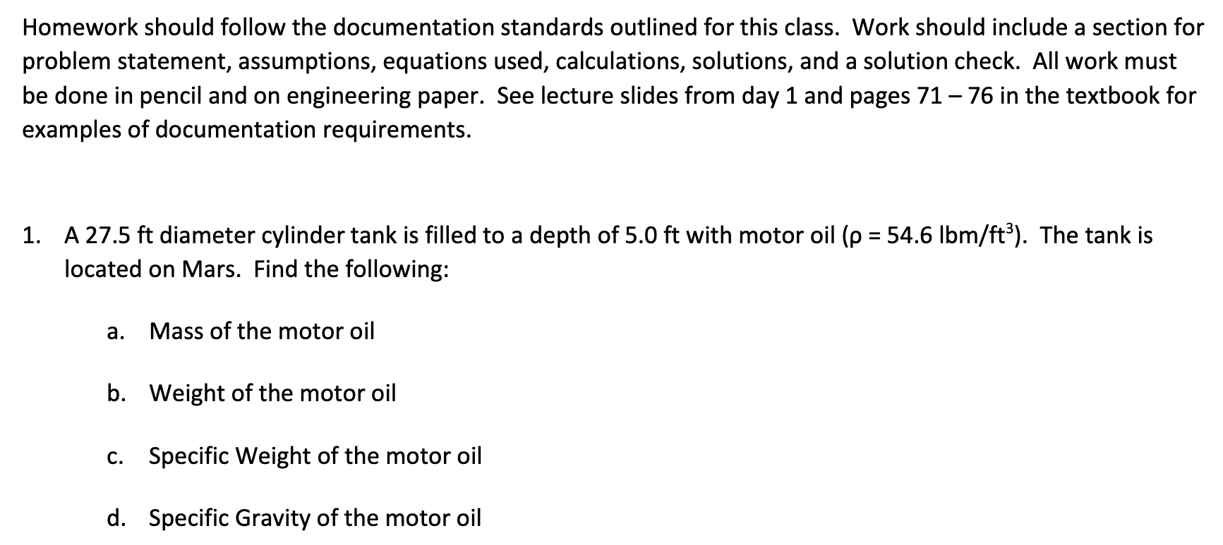 Solved Homework should follow the documentation standards | Chegg.com