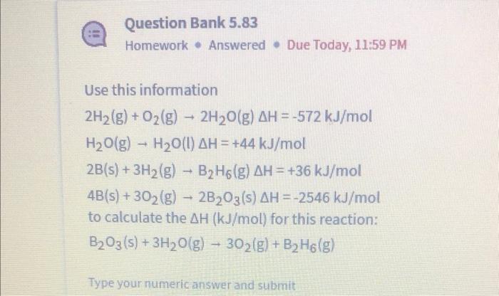 Solved 2H(g) + O(g) → 2HO(g) ΔH = -572 kJ/mol HO(g) → HO(l) | Chegg.com