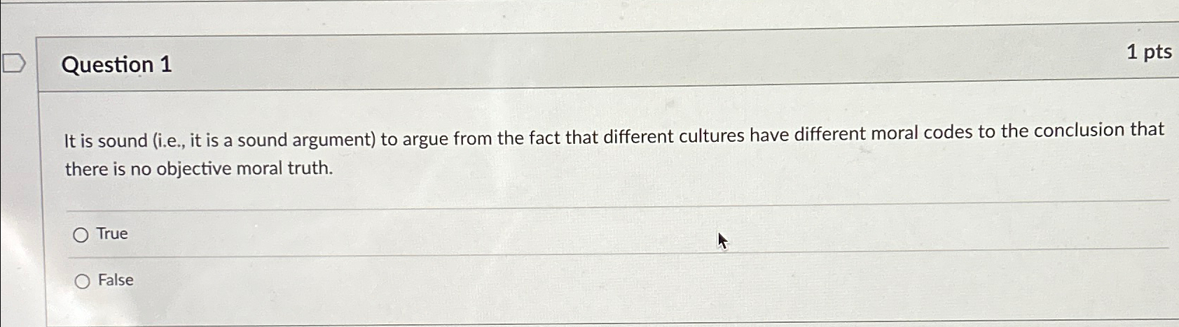 Solved Question 11ptsIt is sound (i.e., ﻿it is a sound | Chegg.com