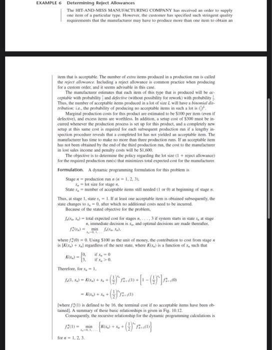 Solved 10.4-3.* Suppose that the situation for the | Chegg.com