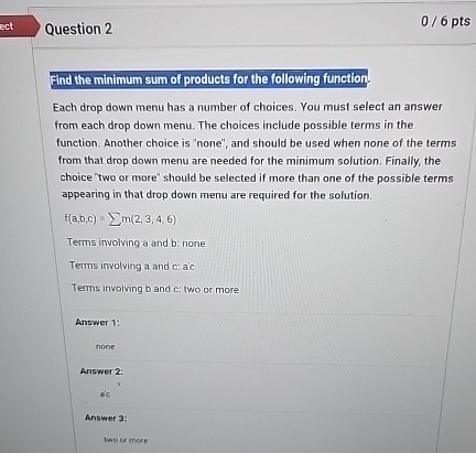 Solved what is correct answer | Chegg.com