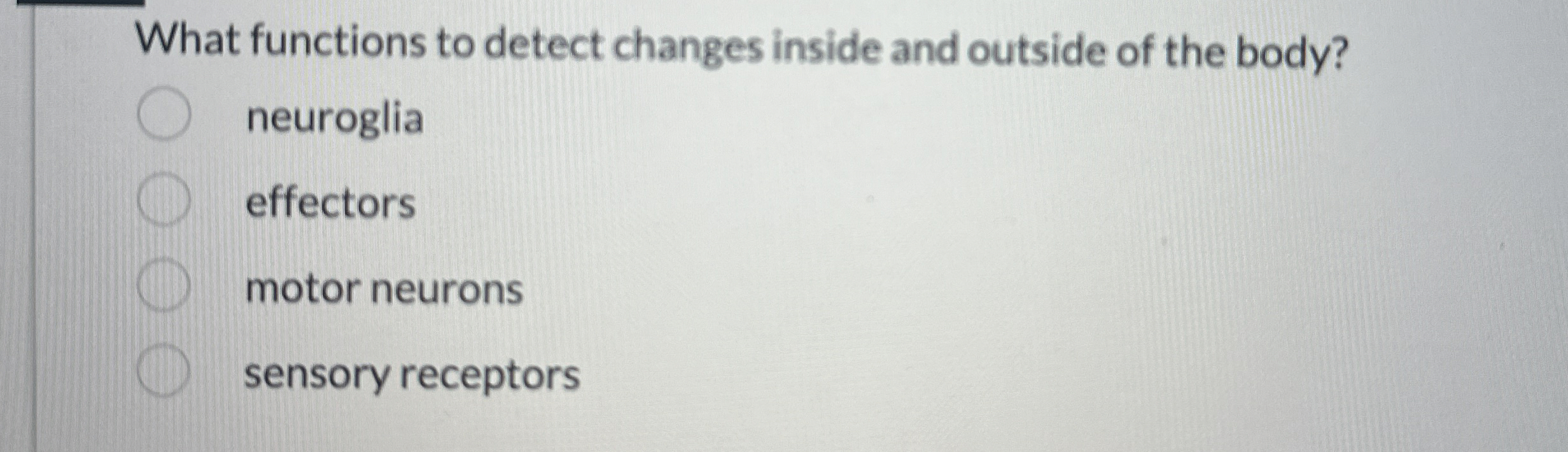 Solved What functions to detect changes inside and outside | Chegg.com