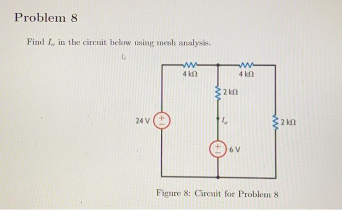 Solved Use nodal analysis to find Vo in the circuit below. | Chegg.com