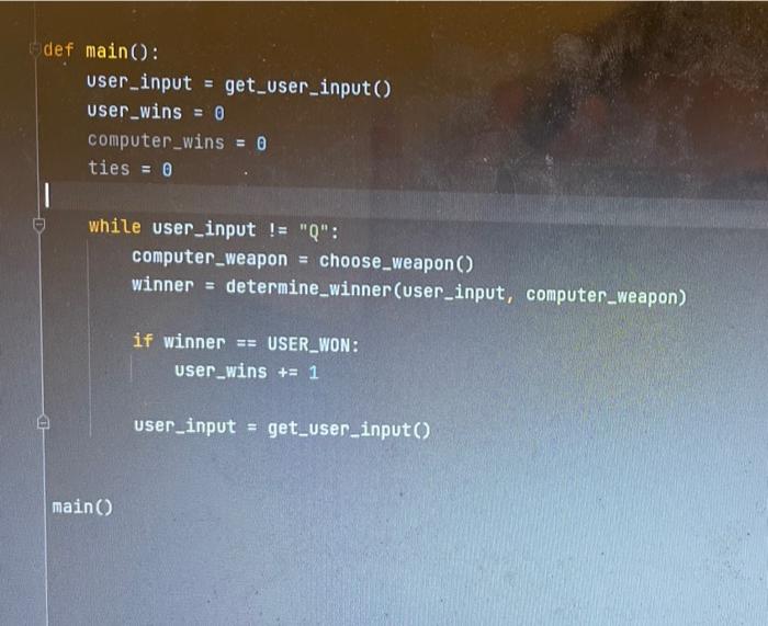 Solved Assignment Specification Write a Python program that | Chegg.com