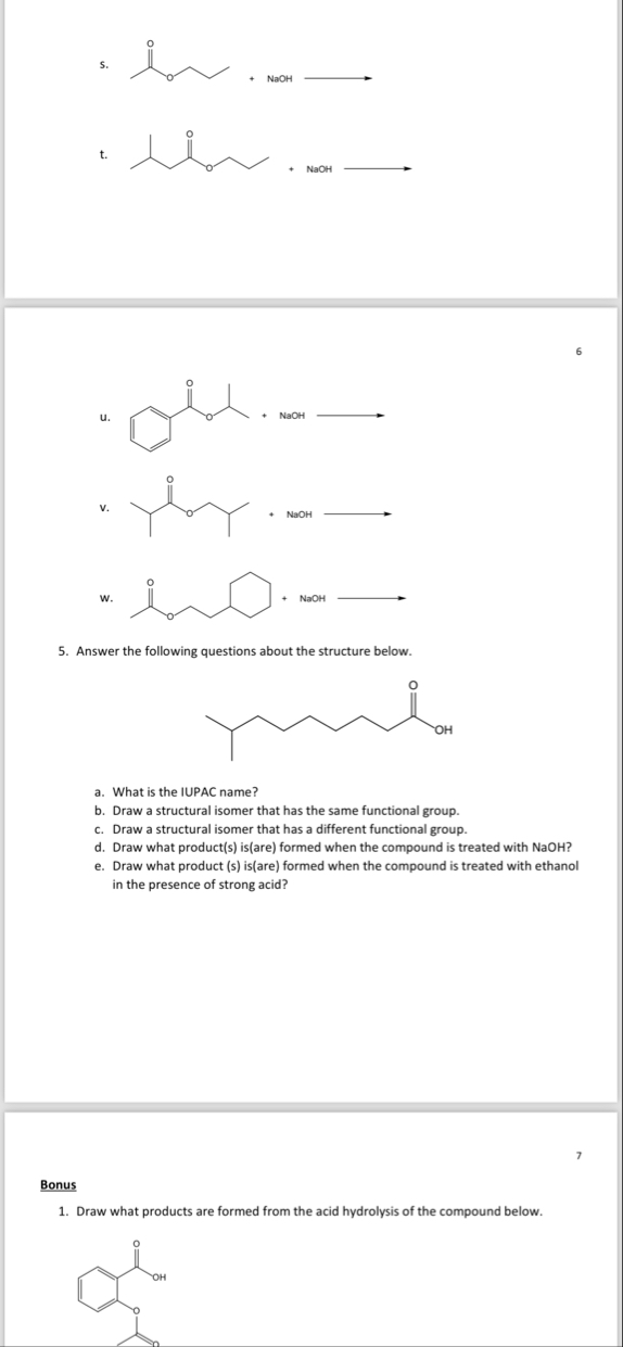 Solved t.C6v.Cw. ﻿5. ﻿Answer the following questions about | Chegg.com
