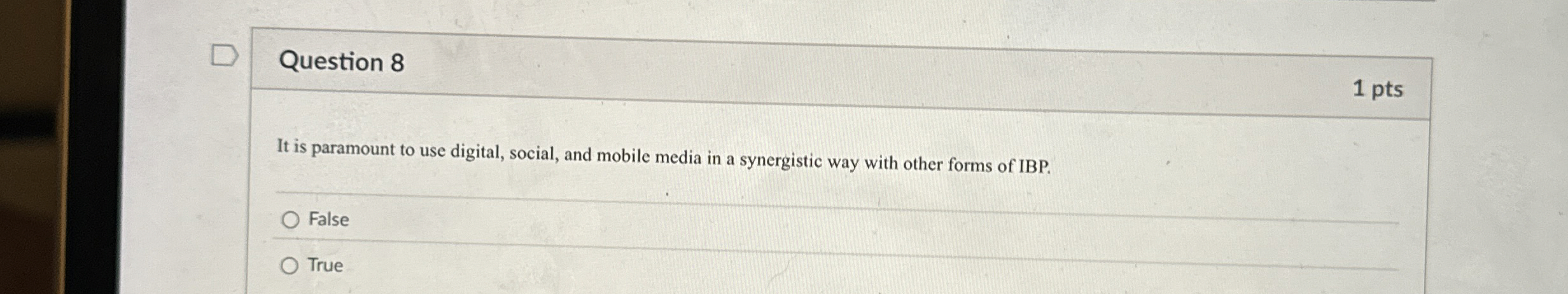 Solved Question 8It is paramount to use digital, social, and | Chegg.com