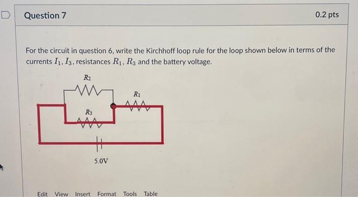 Solved Write Kirchhoff's junction rule for the circuit | Chegg.com
