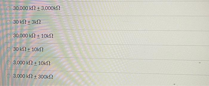 Solved Given the unknown resistor shown below, determine the | Chegg.com