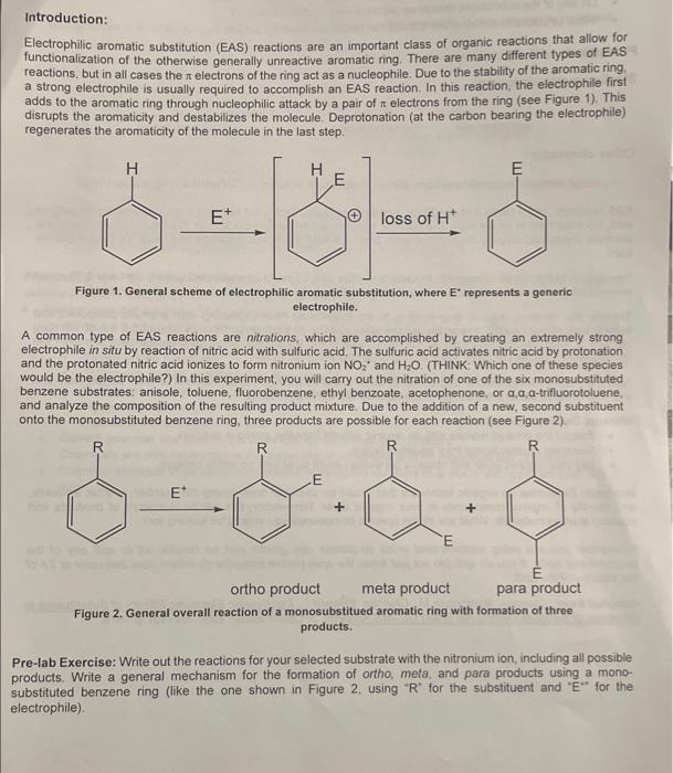 Solved carry out thr nitration of anisole benzene substrate | Chegg.com