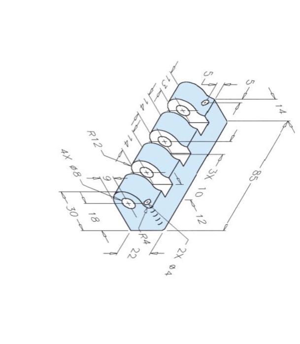 Solved The Slide Bar Connector contains three gaps or | Chegg.com