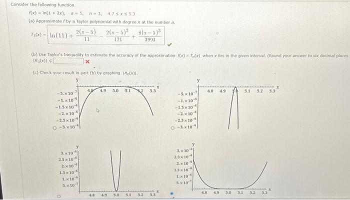 Solved Consider the following function. | Chegg.com