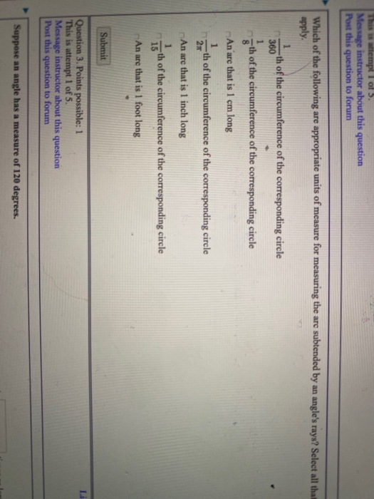 Solved This is attempt 1 of 5. Message instructor about this | Chegg.com