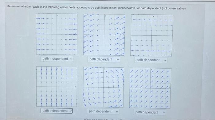 Solved Determine whether each of the following vector fields | Chegg.com