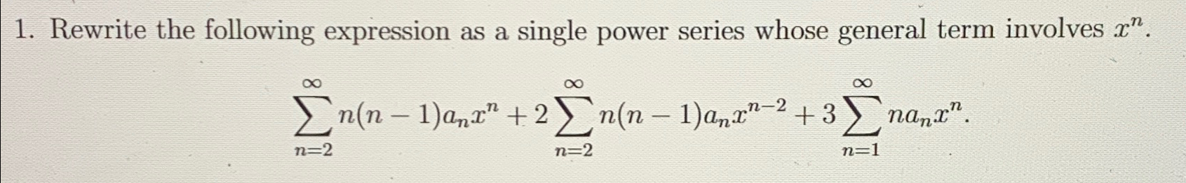 Solved Rewrite the following expression as a single power | Chegg.com