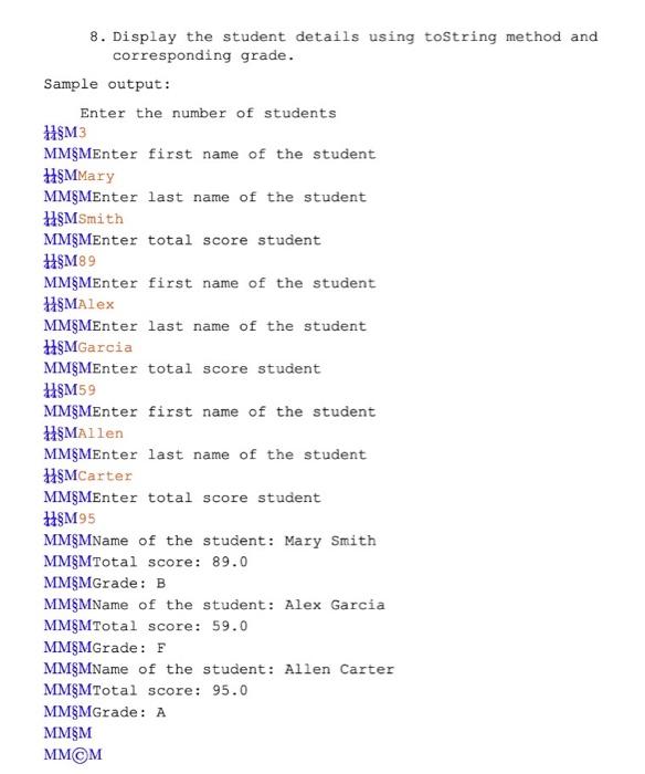Solved Design a class called Student. A student object has | Chegg.com