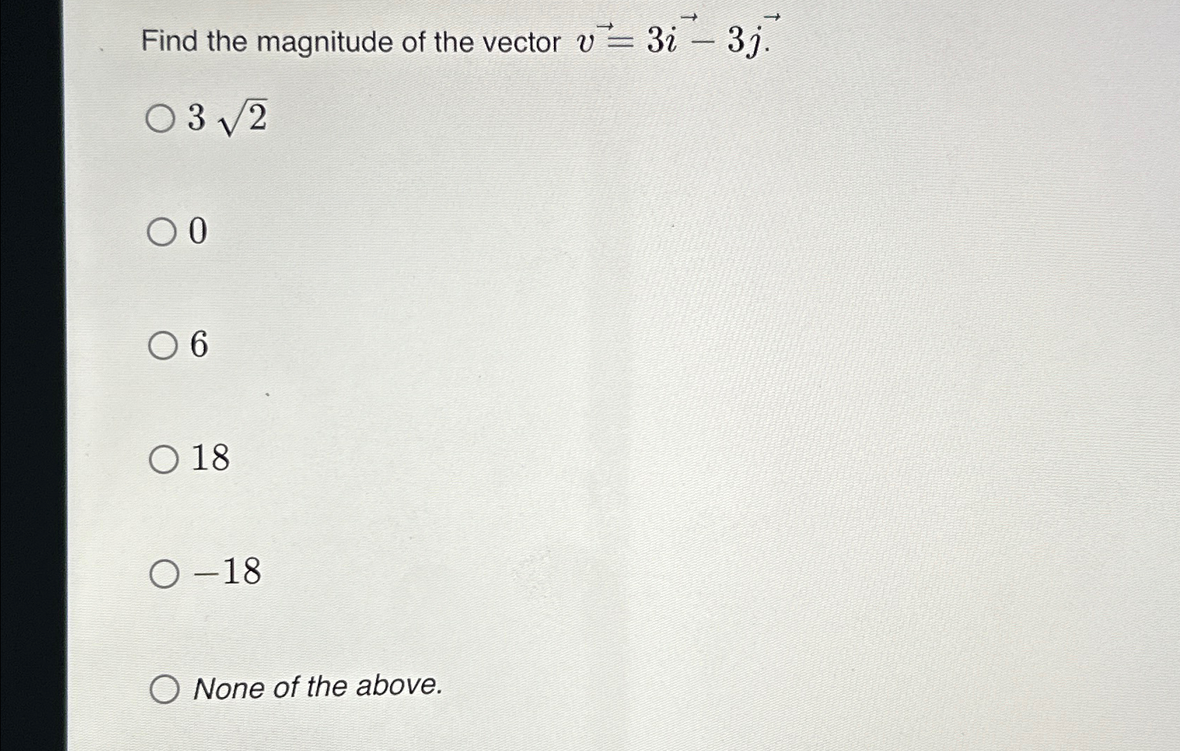 Solved Find the magnitude of the vector | Chegg.com