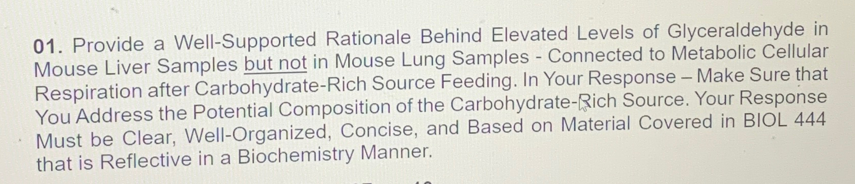 Solved Provide a Well-Supported Rationale Behind Elevated | Chegg.com