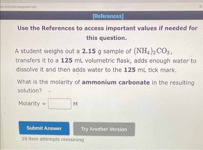 Solved y do locator assignment-take [References] Use the | Chegg.com