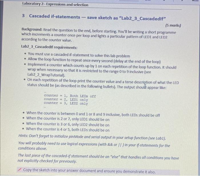 Solved Casaded if statements: hi please do this two part C | Chegg.com